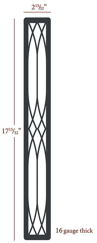 Fast-Snap Cathedral Metal Inlay – Timber Wolf Forest Products