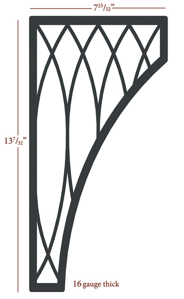 Fast-Snap Eden Metal Inlay – Timber Wolf Forest Products