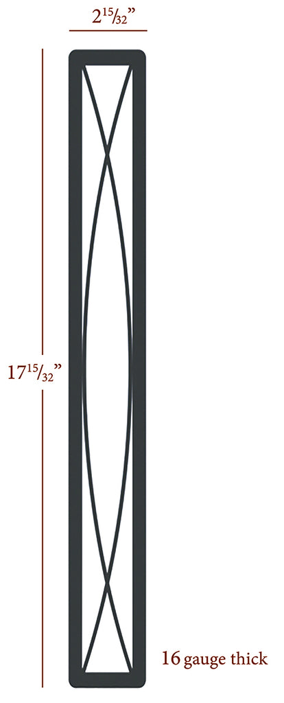 Fast-Snap Eden Metal Inlay – Timber Wolf Forest Products