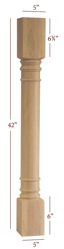 Massive Kimerick Bar Post – Timber Wolf Forest Products