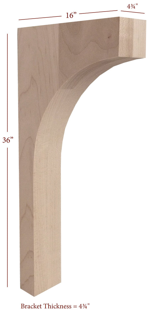 BB-408-TC Mission Trim to Height Massive Island Corbel or Hood Corbel ...