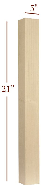 21" Massive Skyline Furniture Table Leg – Timber Wolf Forest Products