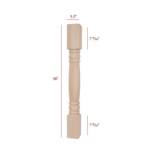ISL59350P - Large Plain Round Auburn Island Post – Timber Wolf Forest ...